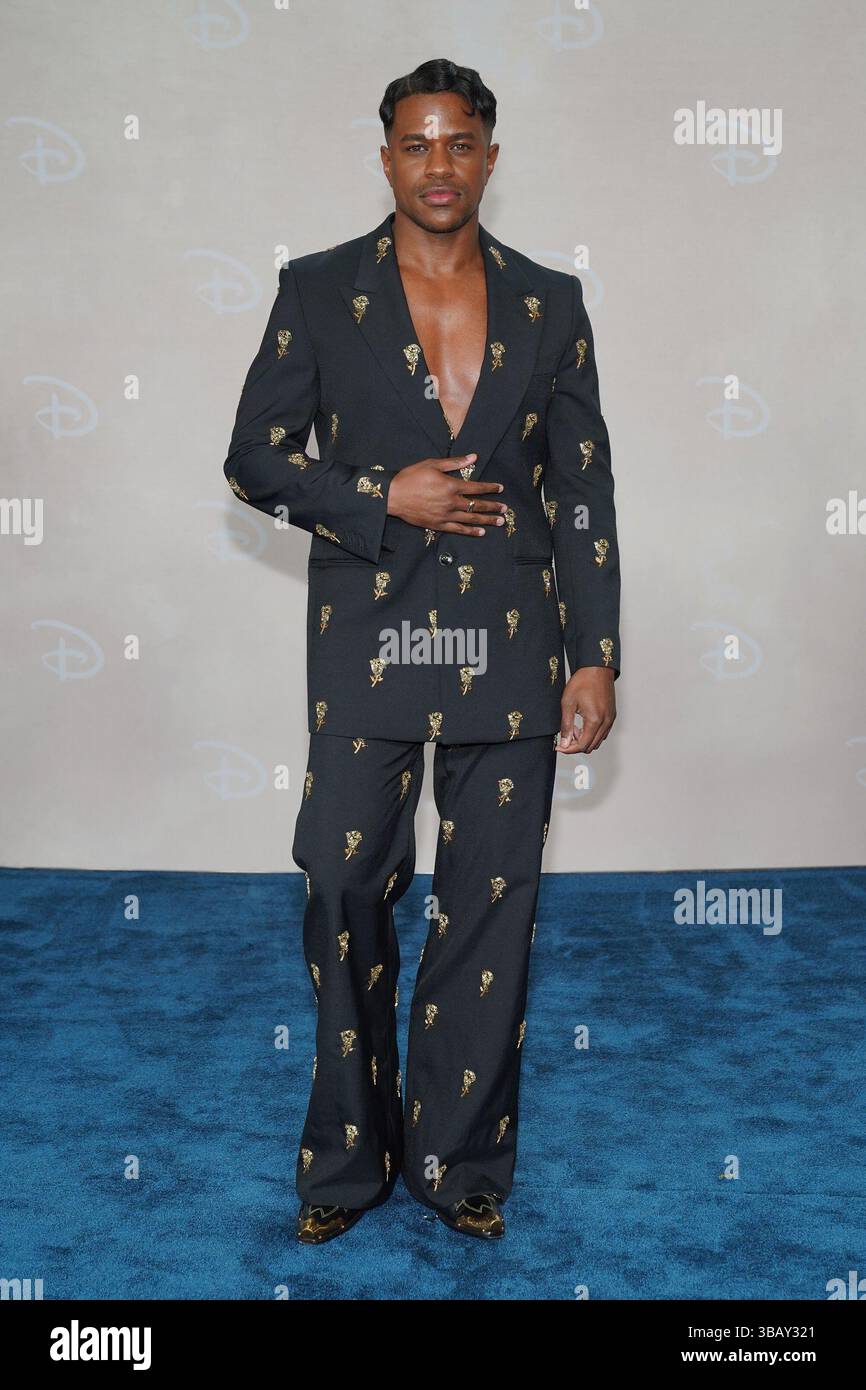 Ny. 13th May, 2025. Jeremy Pope at arrivals for Disney 2025 Upfront Red ...