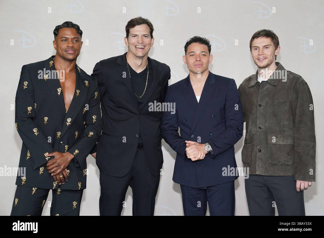 Ny. 13th May, 2025. Ashton Kutcher, Anthony Ramos, Evan Peters, Jeremy ...