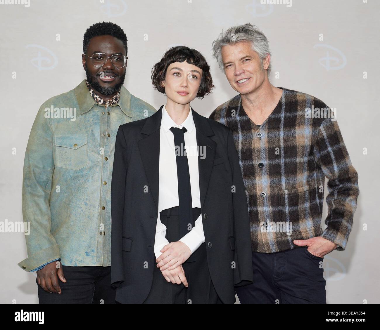 Ny. 13th May, 2025. Babou Ceesay, Sydney Chandler, Timothy Olyphant at ...