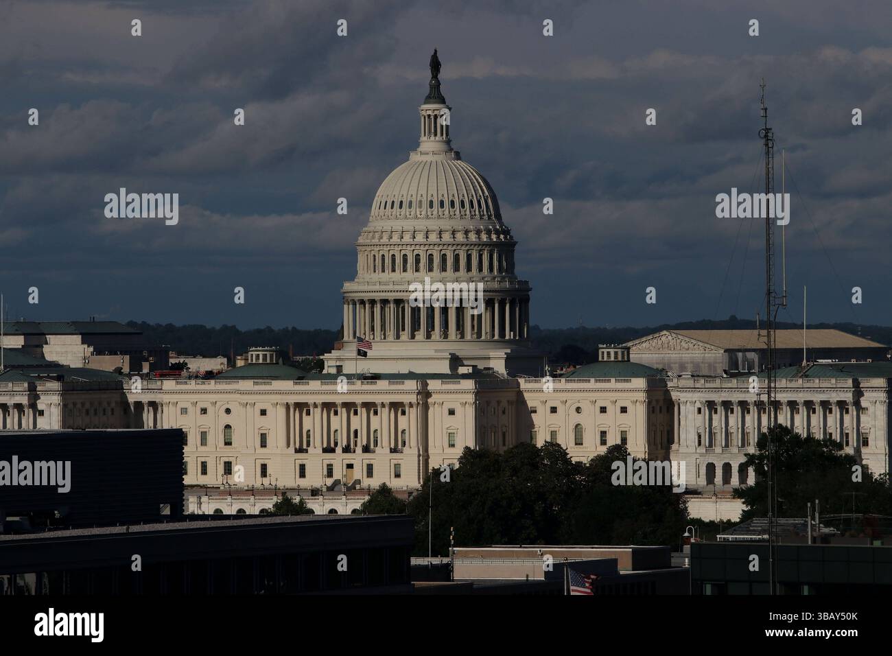 US Capitol in Washington, USA - 09 May 2025. The US Capitol building is ...