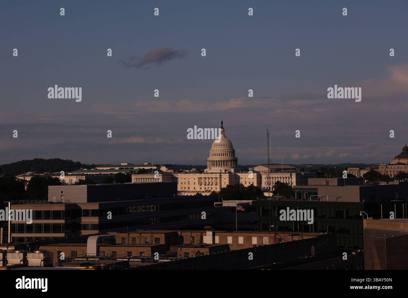 US Capitol in Washington, USA - 09 May 2025. The US Capitol building is ...