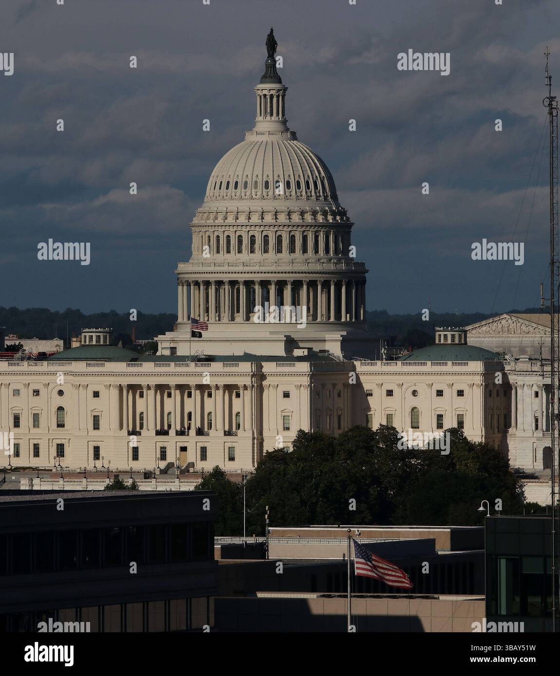 US Capitol in Washington, USA - 09 May 2025. The US Capitol building is ...