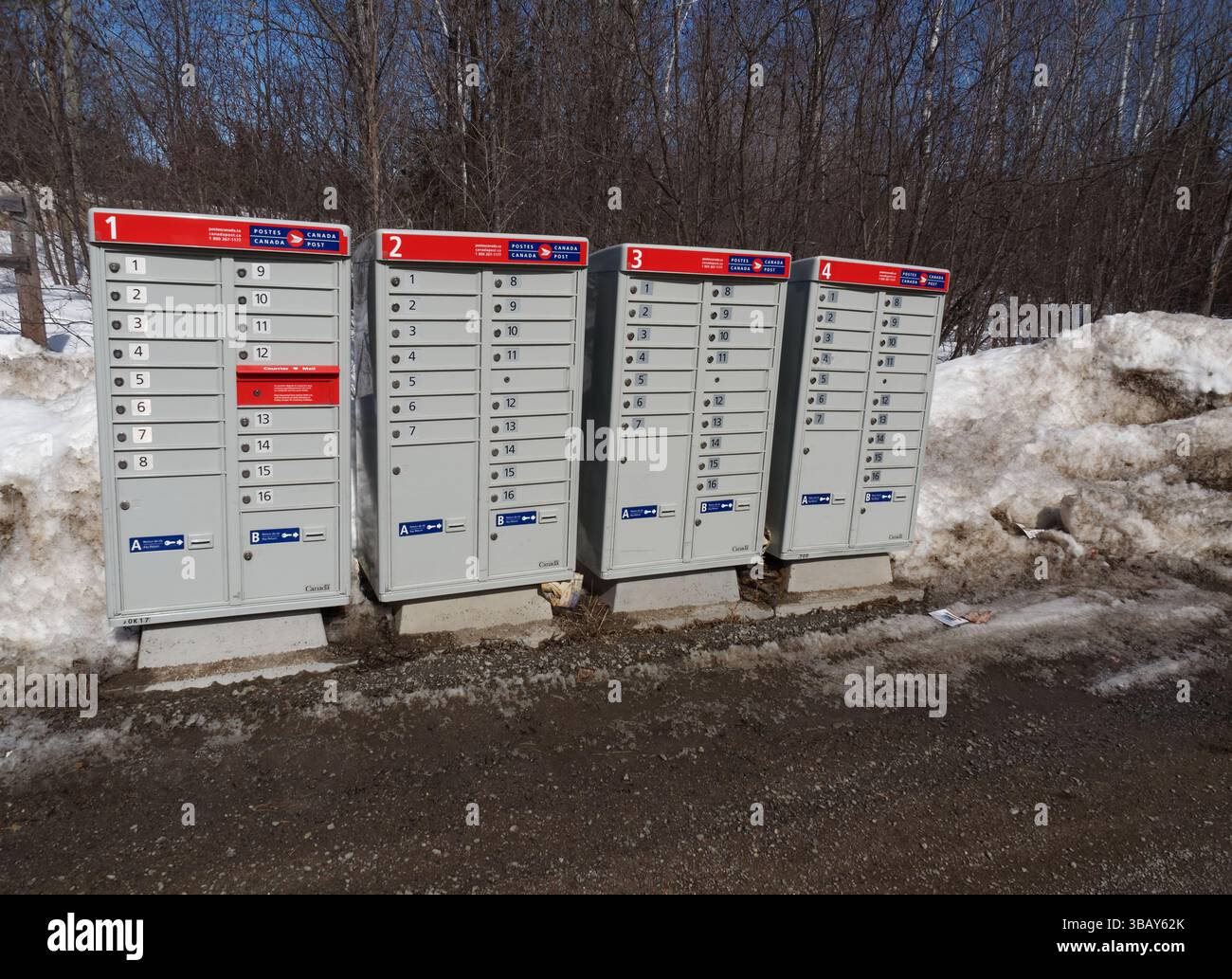 Canada post mailboxes hi-res stock photography and images - Alamy