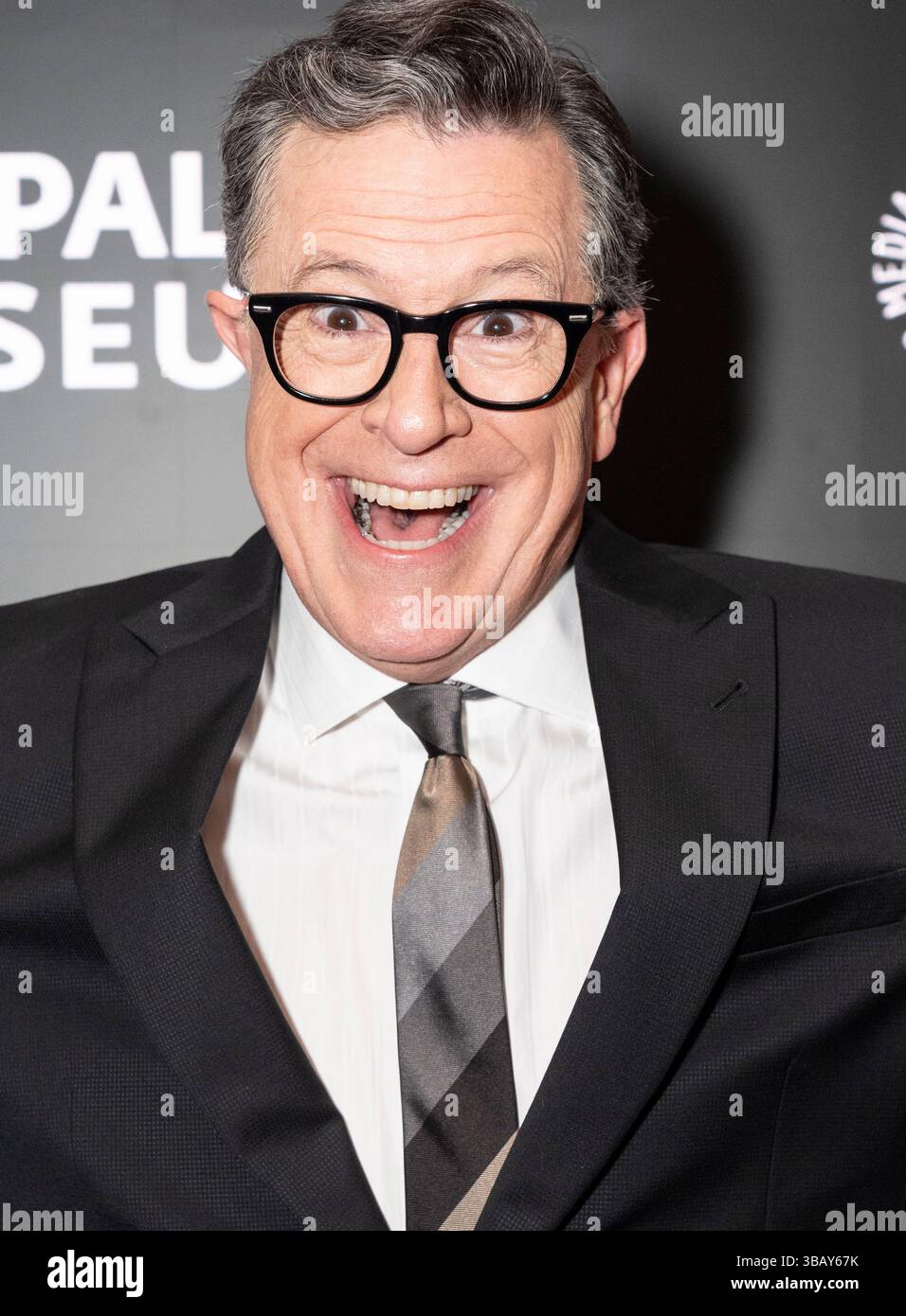 New York, NY, May 13, 2025: Stephen Colbert attends PaleyLive program ...