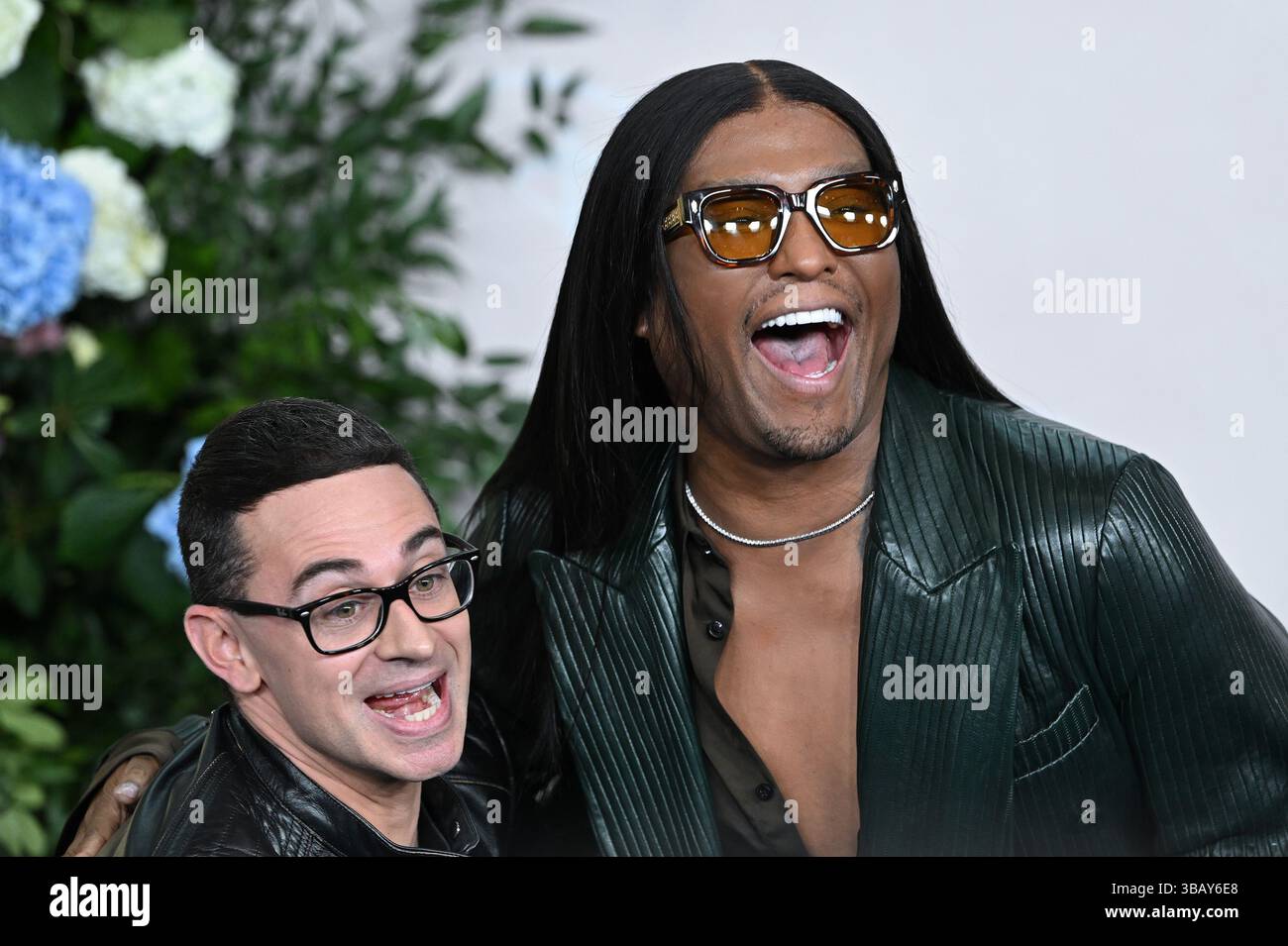 (L-R) Christian Siriano and Law Roach attend the 2025 Disney Upfront at ...