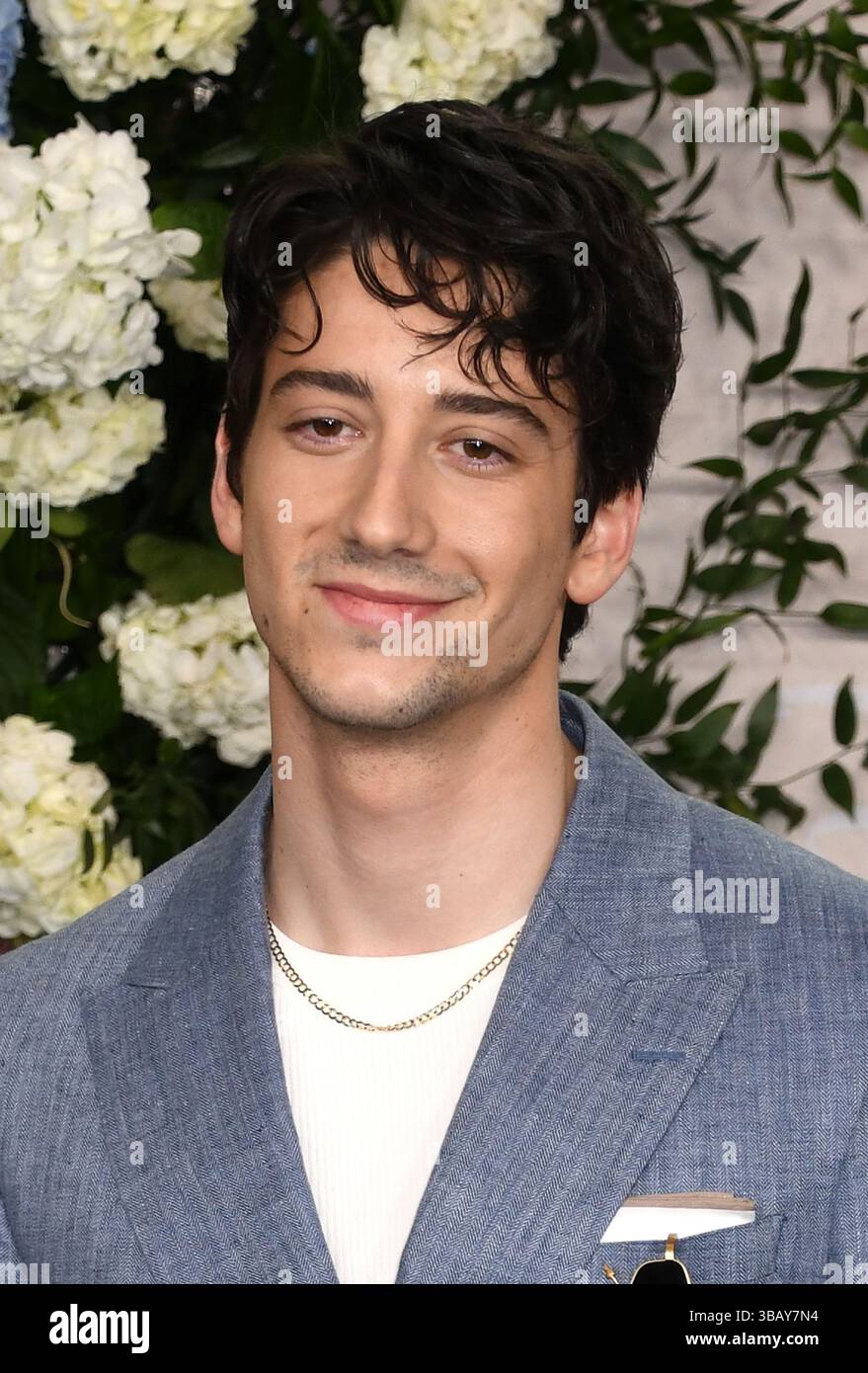 New York, NY, USA. 13th May, 2025. Milo Manheim at the 2025 Disney ...