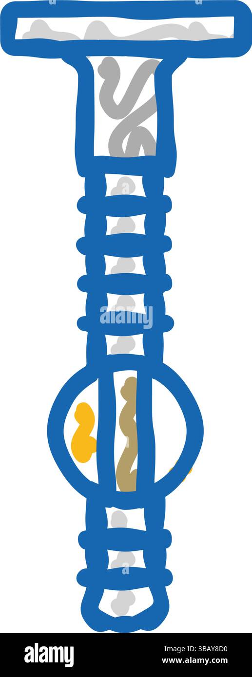 Screw bolt in door lock Stock Vector Images - Alamy