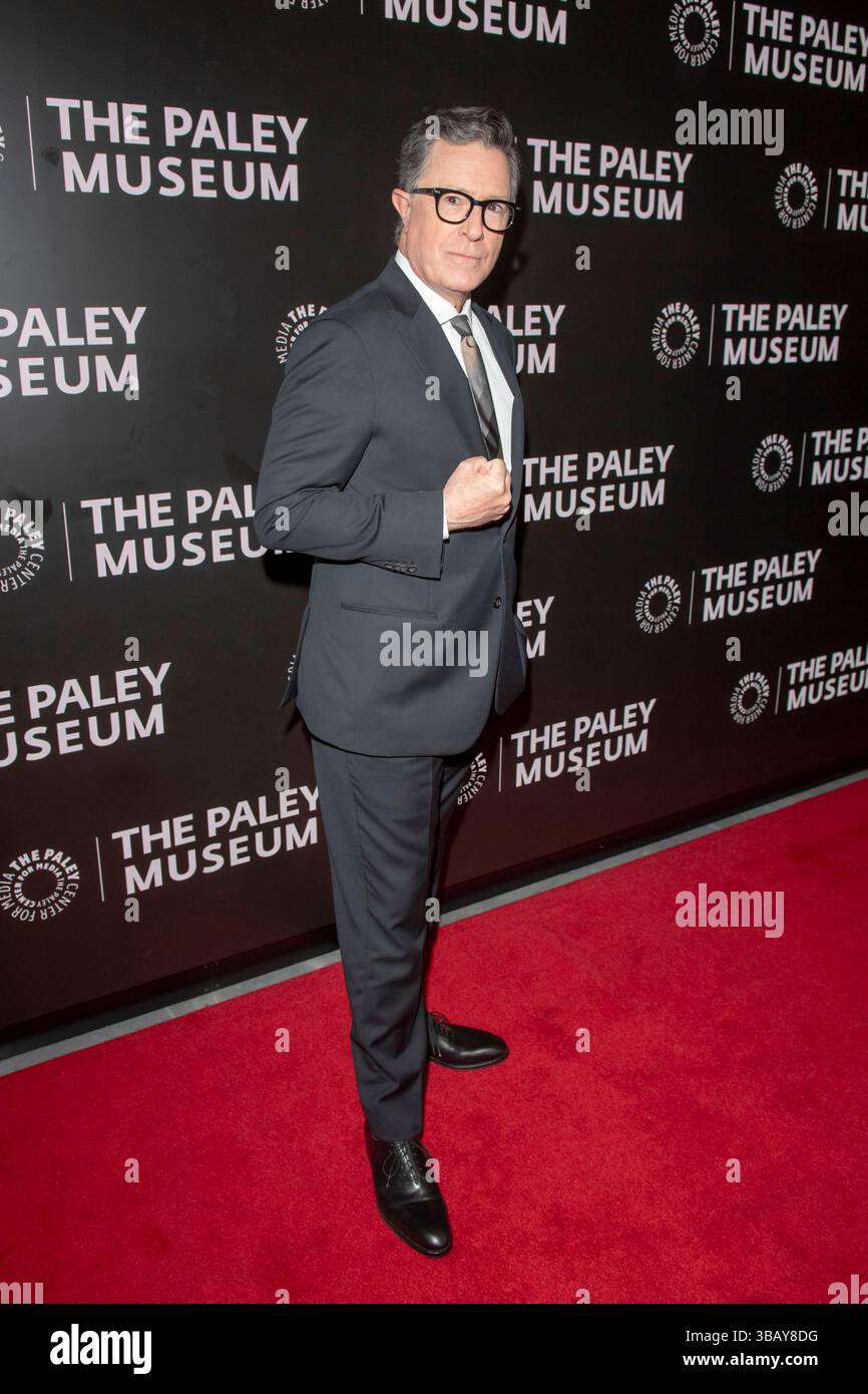 New York, United States. 13th May, 2025. Stephen Colbert attends an ...