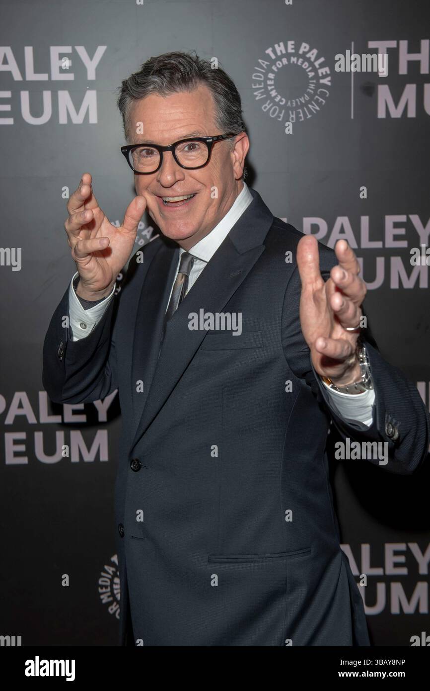 New York, United States. 13th May, 2025. Stephen Colbert attends an ...