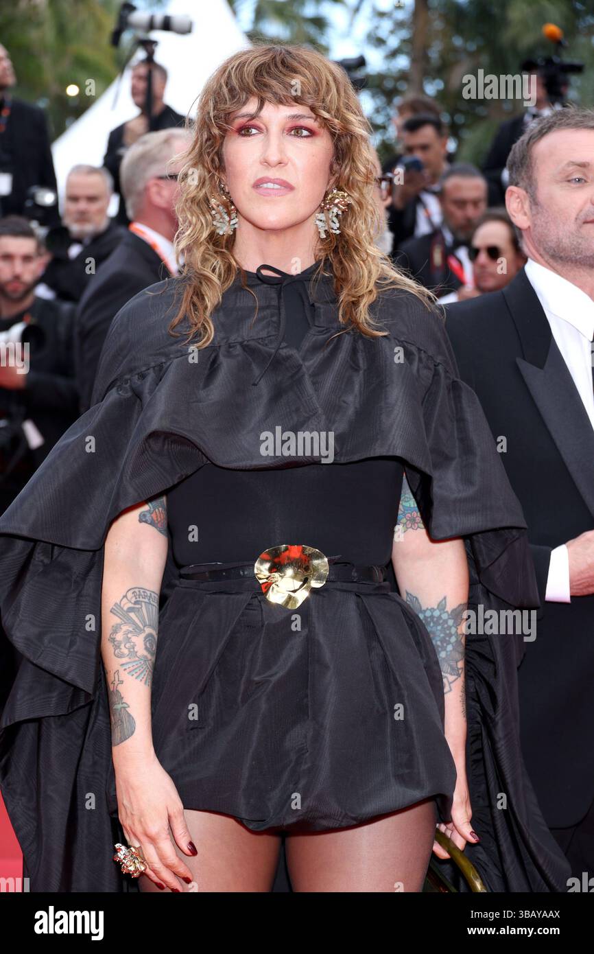 Daphnee Burki attends the red carpet for the opening ceremony and ...