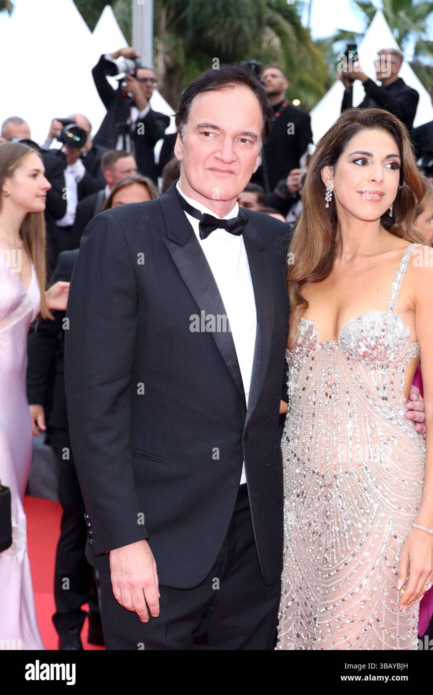 Cannes, France. 13th May, 2025. Quentin Tarantino and Daniella Pick ...