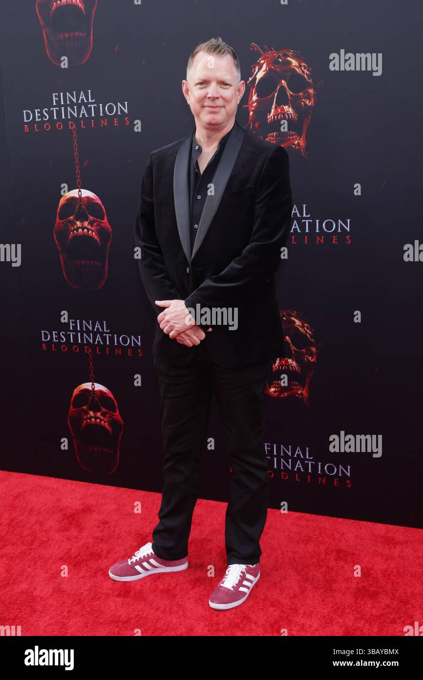 Los Angeles, USA. 13th May, 2025. Tim Wynn attends the world premiere of Warner Bros' "Final ...