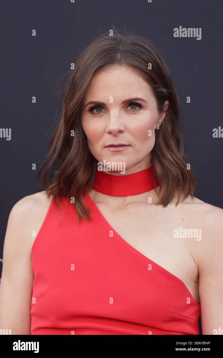 Los Angeles, USA. 13th May, 2025. Ellen Wroe attends the world premiere of Warner Bros' "Final ...