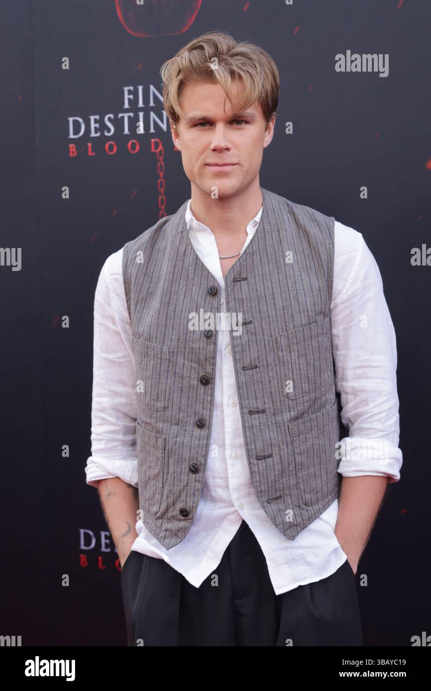 Los Angeles, USA. 13th May, 2025. Owen Patrick Joyner attends the world premiere of Warner Bros ...