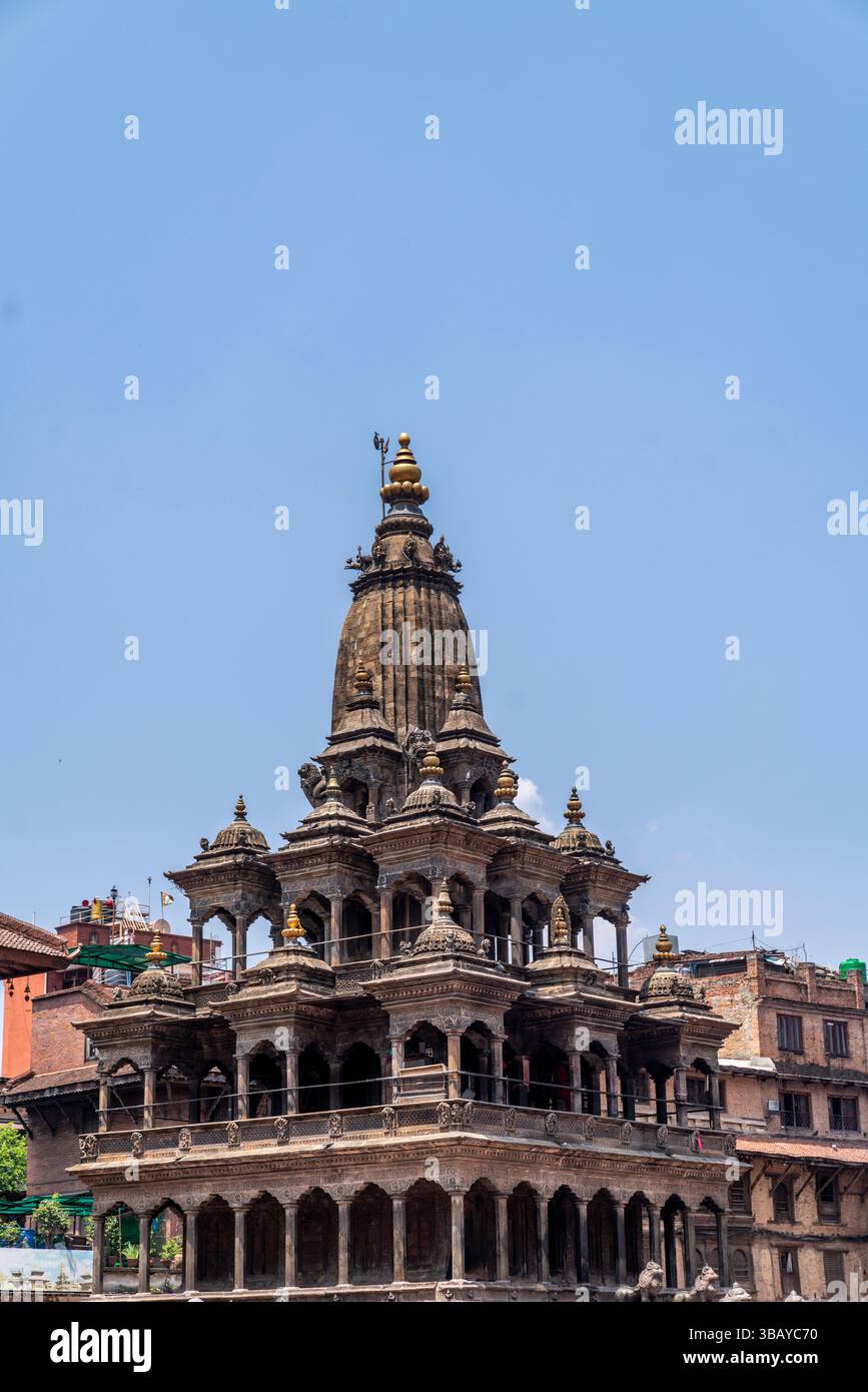 Patan Durbar Square is situated at the center of Lalitpur, Nepal. It is ...