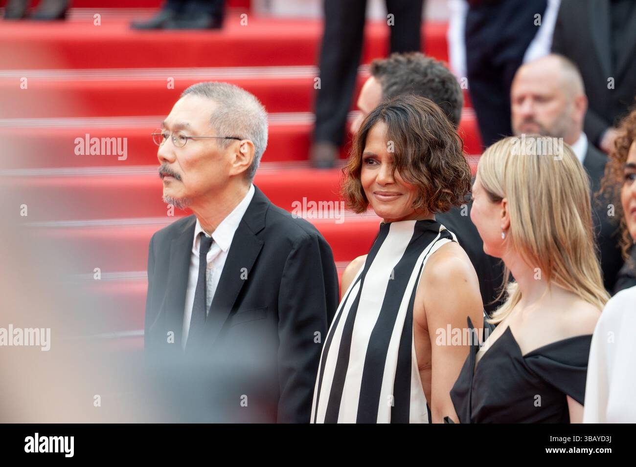 Cannes, France. 13th May, 2025. Halle Berry attends the red carpet for ...