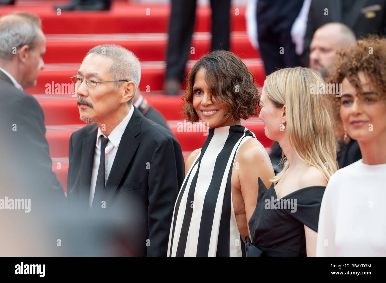 Cannes, France. 13th May, 2025. Halle Berry attends the red carpet for ...