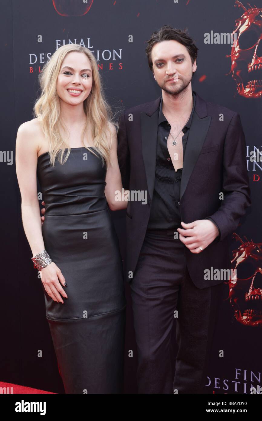Los Angeles, USA. 13th May, 2025. Sarah Dugdale and Richard Harmon ...