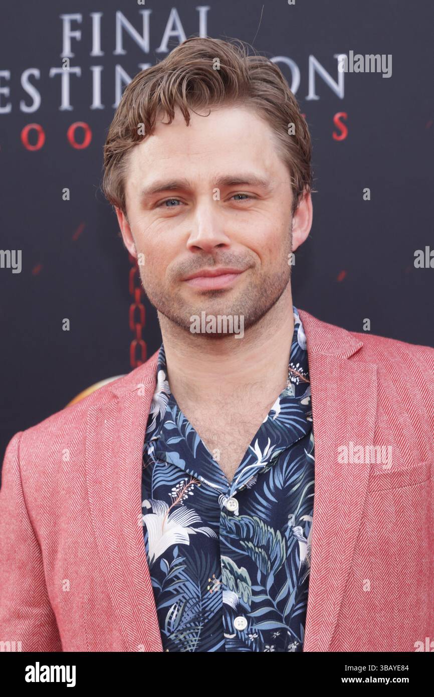 Los Angeles, USA. 13th May, 2025. Max Lloyd-Jones attends the world ...