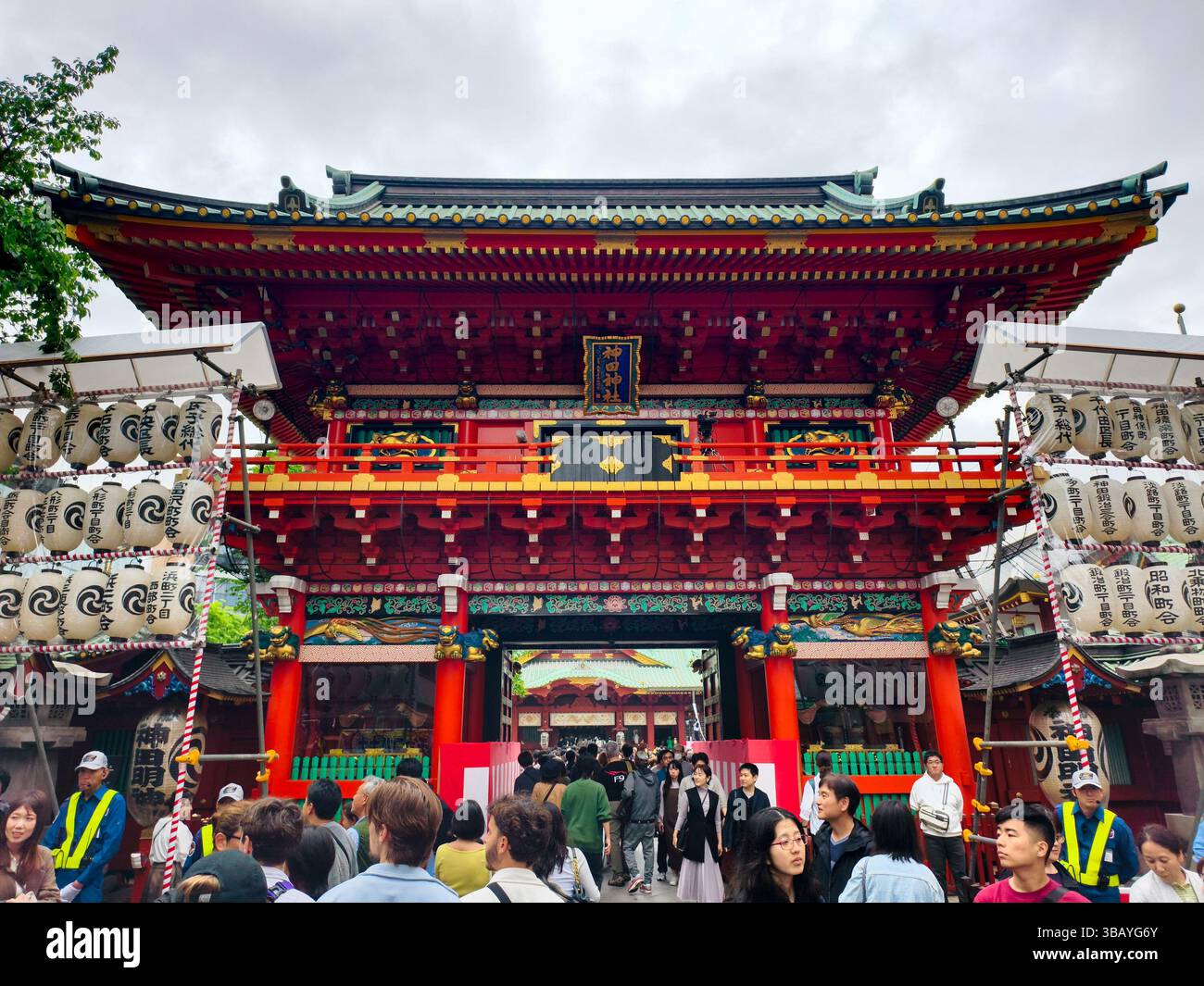 Tokyo, Japan - MAY 10 2025 : Kanda Matsuri Festival at Kanda Myojin ...