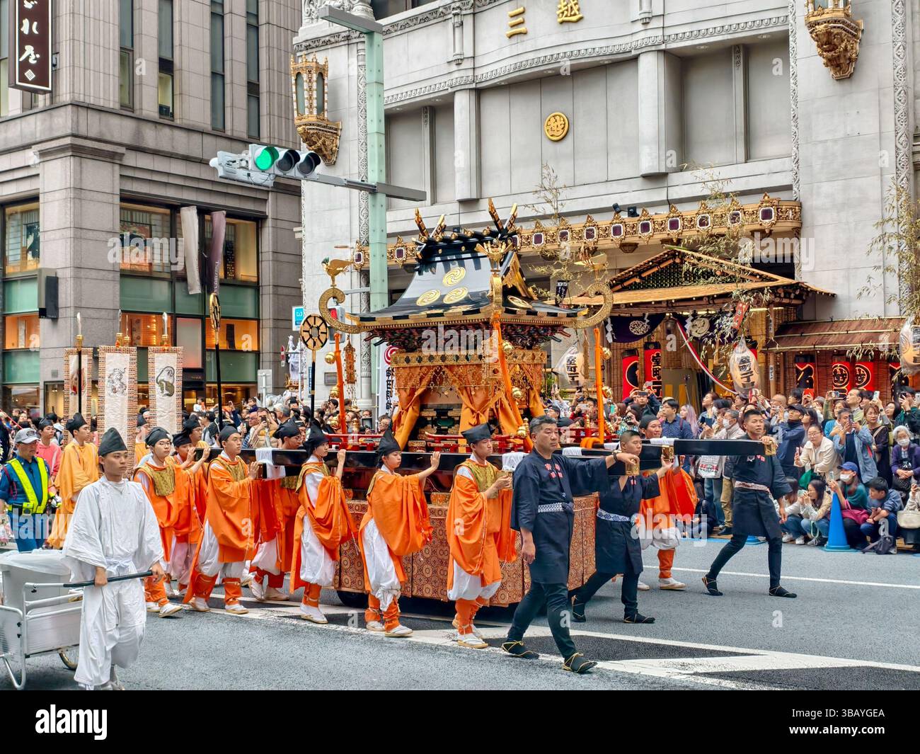 Tokyo, Japan - MAY 10 2025 : Kanda Matsuri parade procession through ...