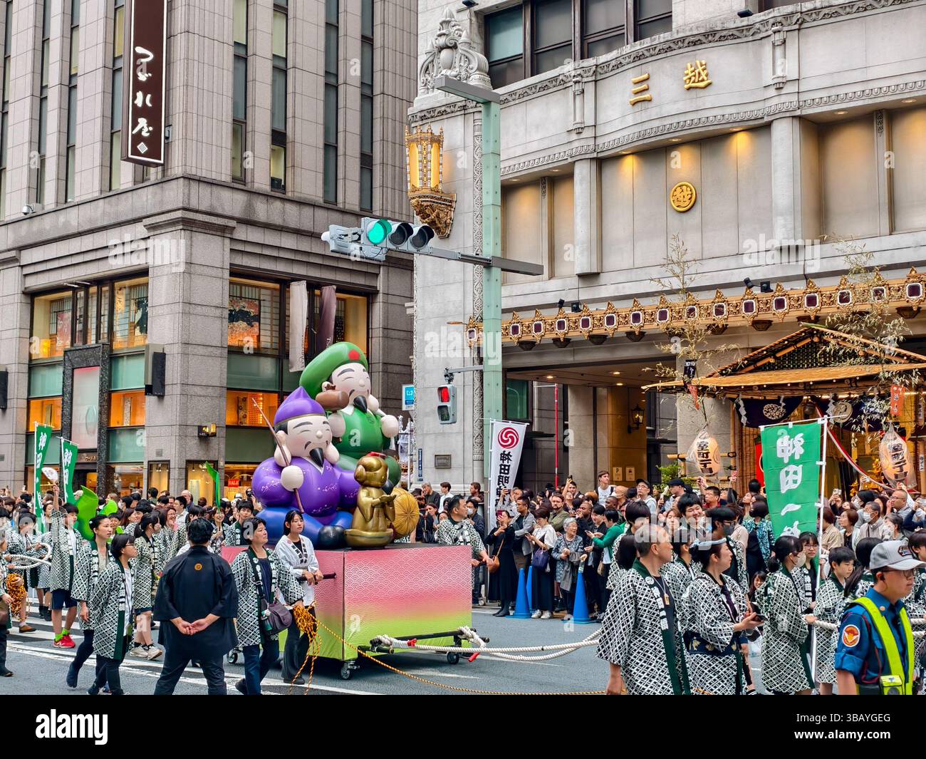Tokyo, Japan - MAY 10 2025 : Kanda Matsuri parade procession through ...