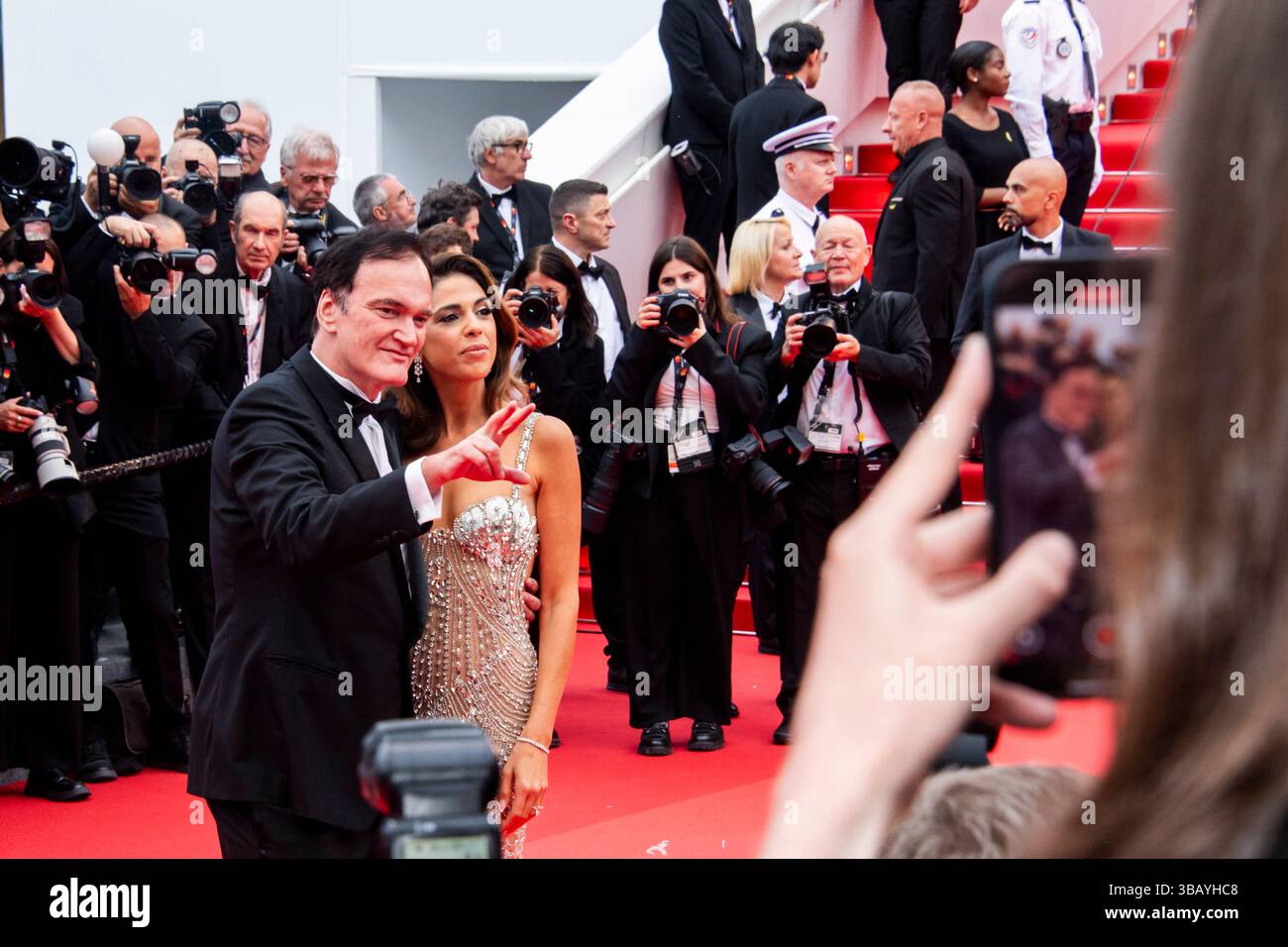Quentin Tarantino , Daniela Pick 78th Cannes Film Festival Opening Red ...