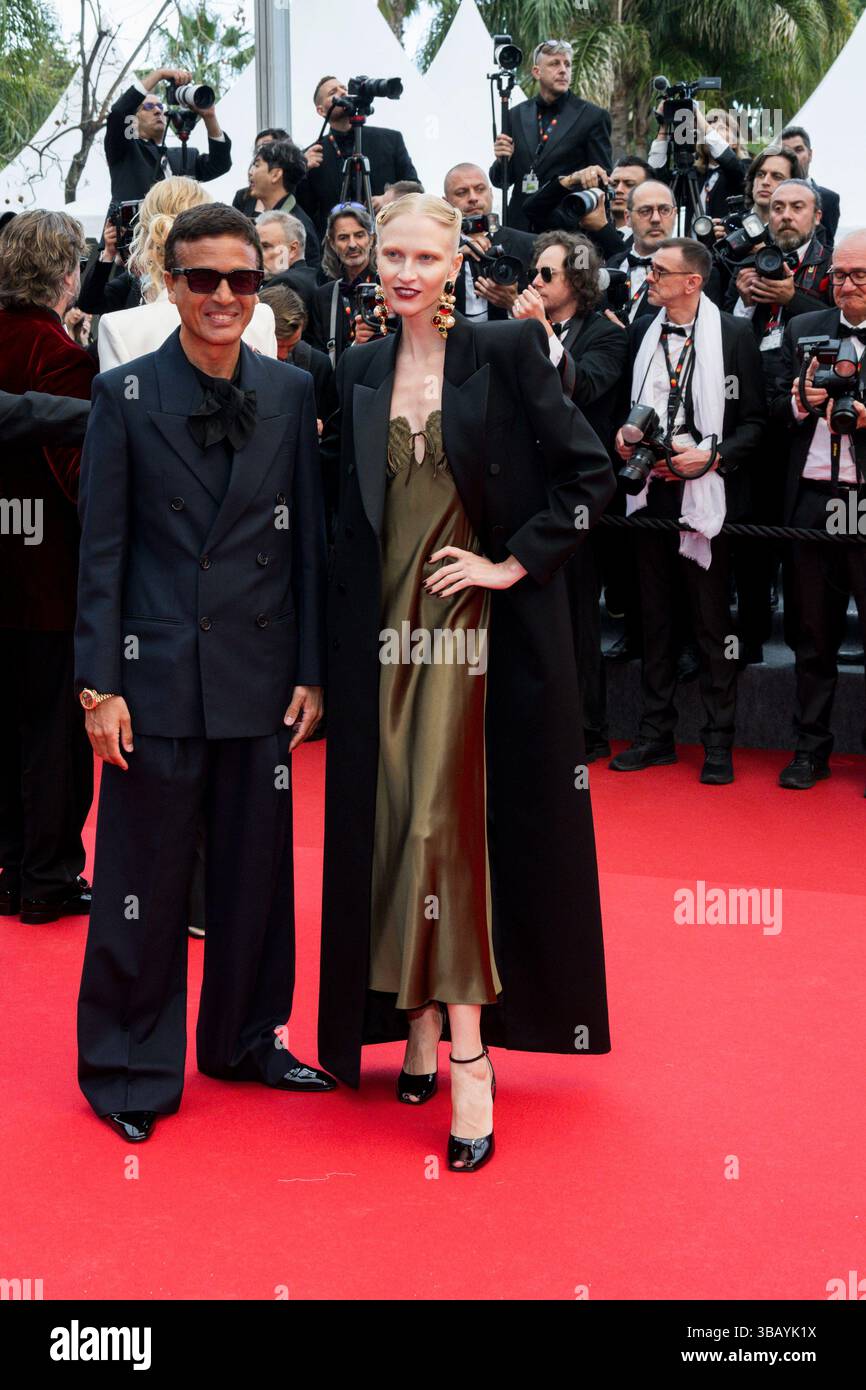 Omar Harfouch, Yulia Harfouch 78th Cannes Film Festival Opening Red Carpet - Part 1 Palais Des ...
