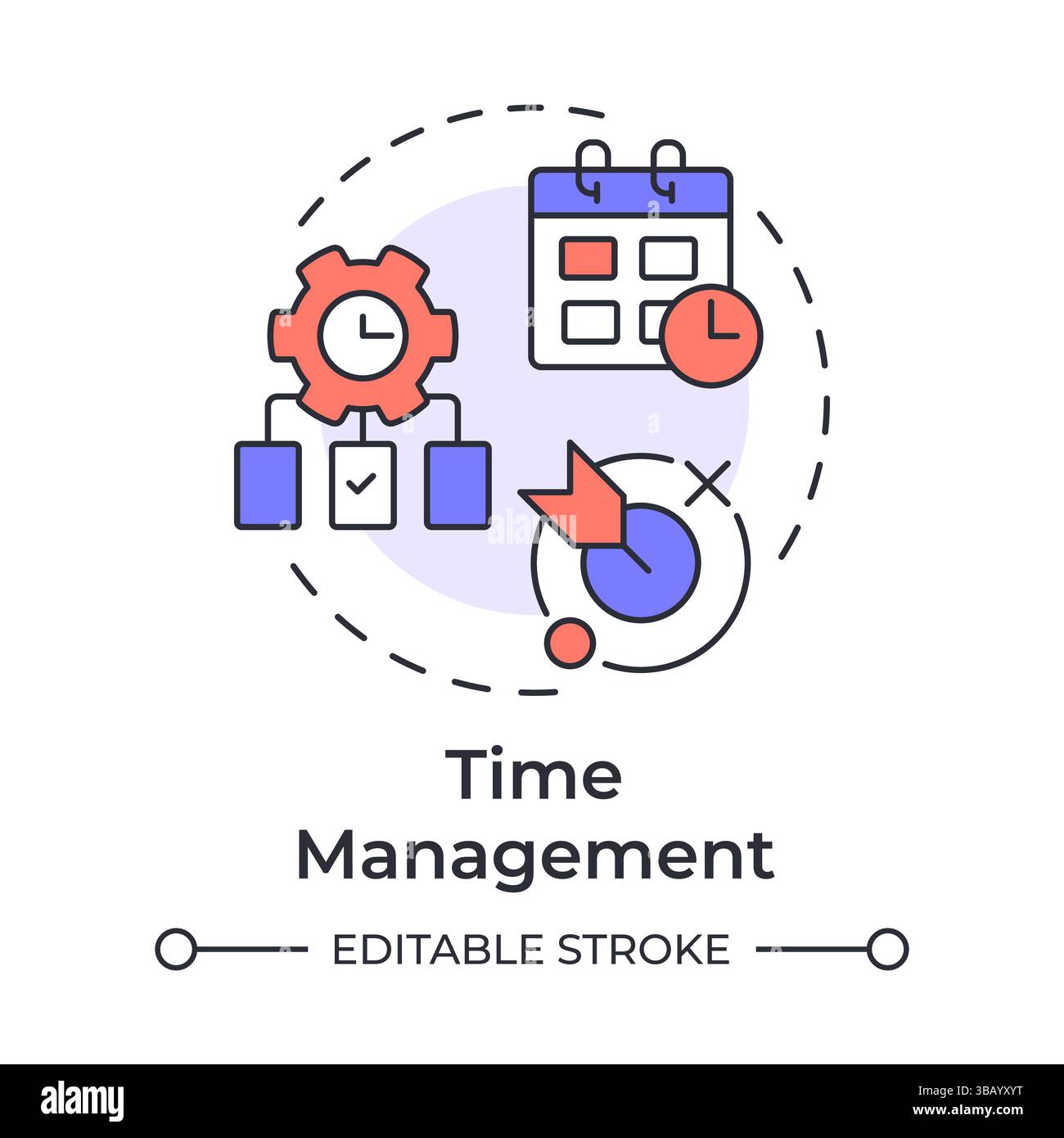 Time management deadlines isolated hi-res stock photography and images ...