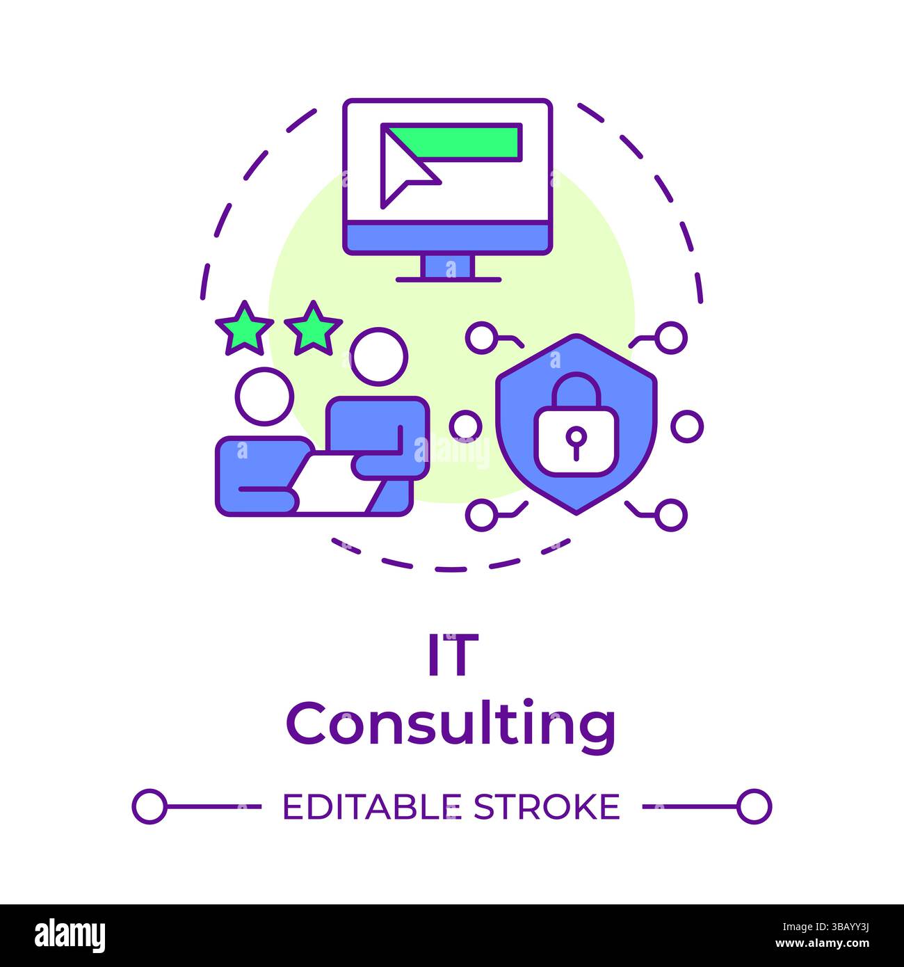 Consulting system Stock Vector Images - Alamy
