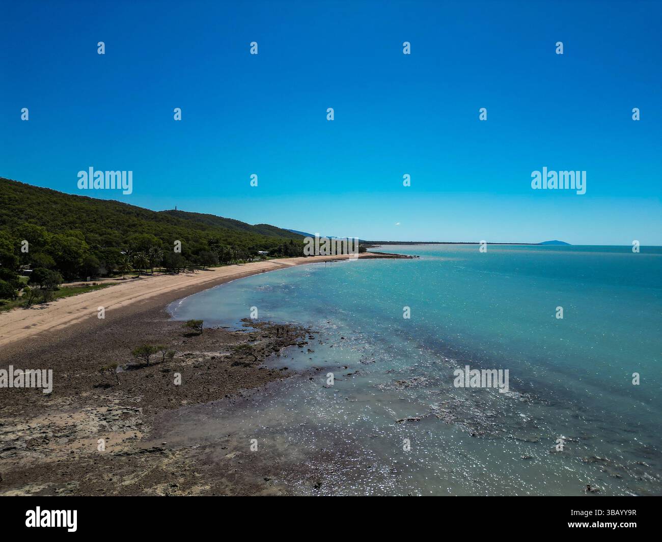the ocean at Clairview, Qld Stock Photo - Alamy