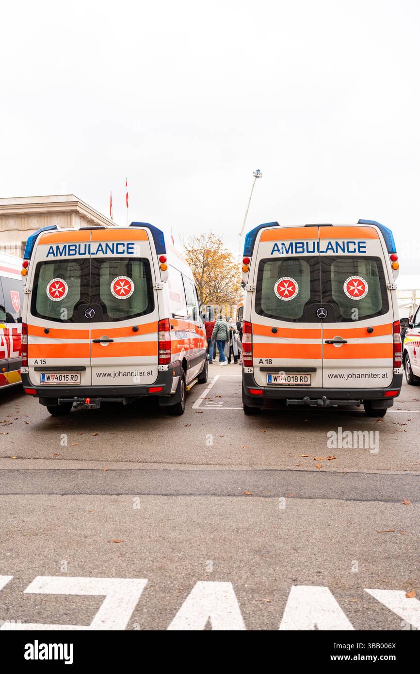 Austrian National Day celebration at Hofburg Palace with military ...