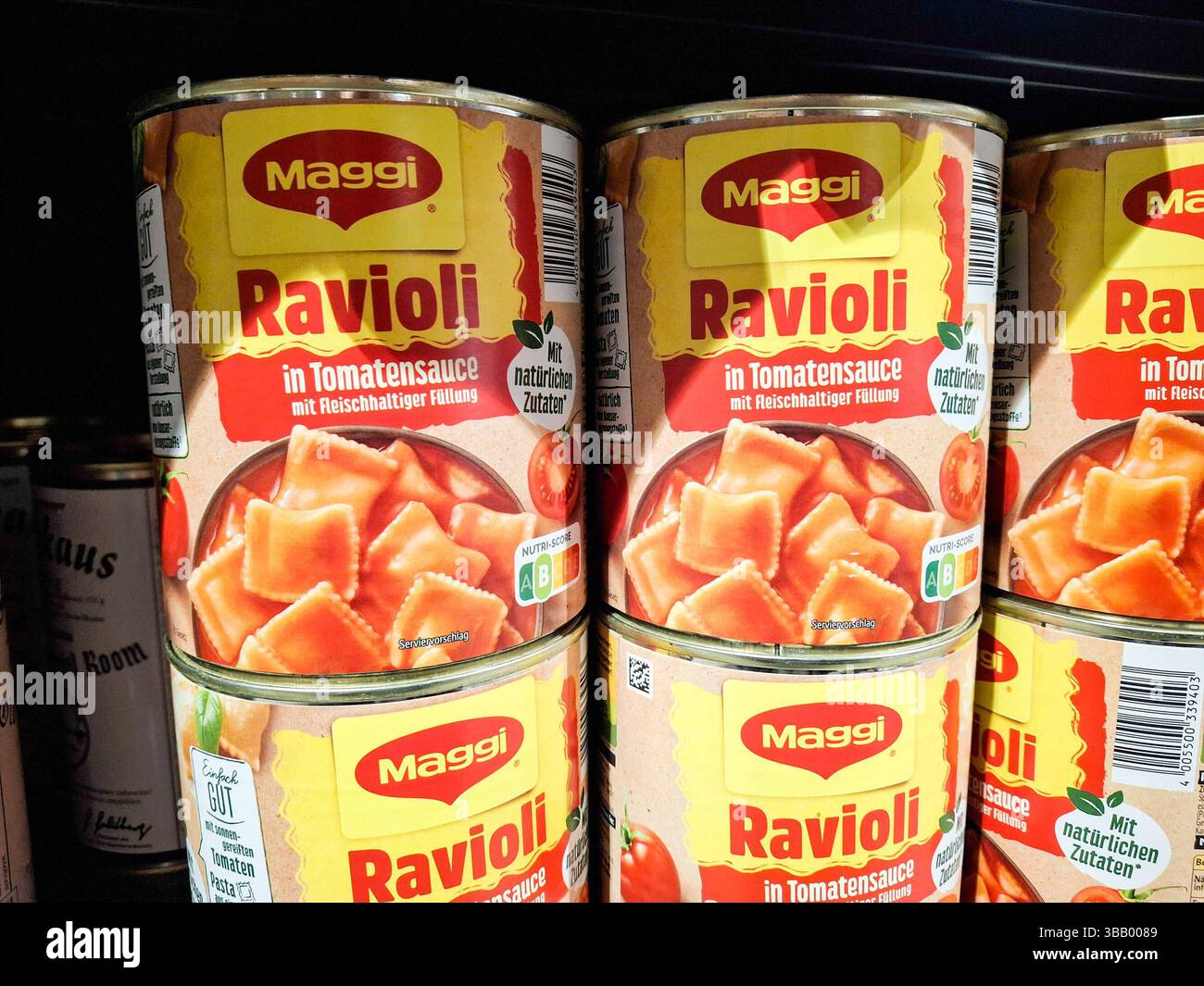 Stockbilder 05/2025 Ravioli Dosen *** Stock photos 05 2025 Ravioli tins ...