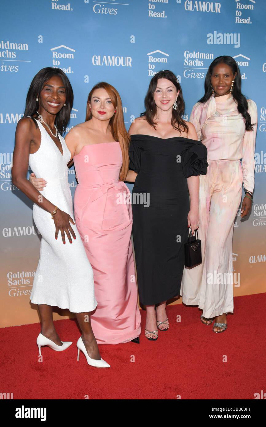 New York, USA. 13th May, 2025. Asahi Pompey, Samantha Barry, Tanya ...