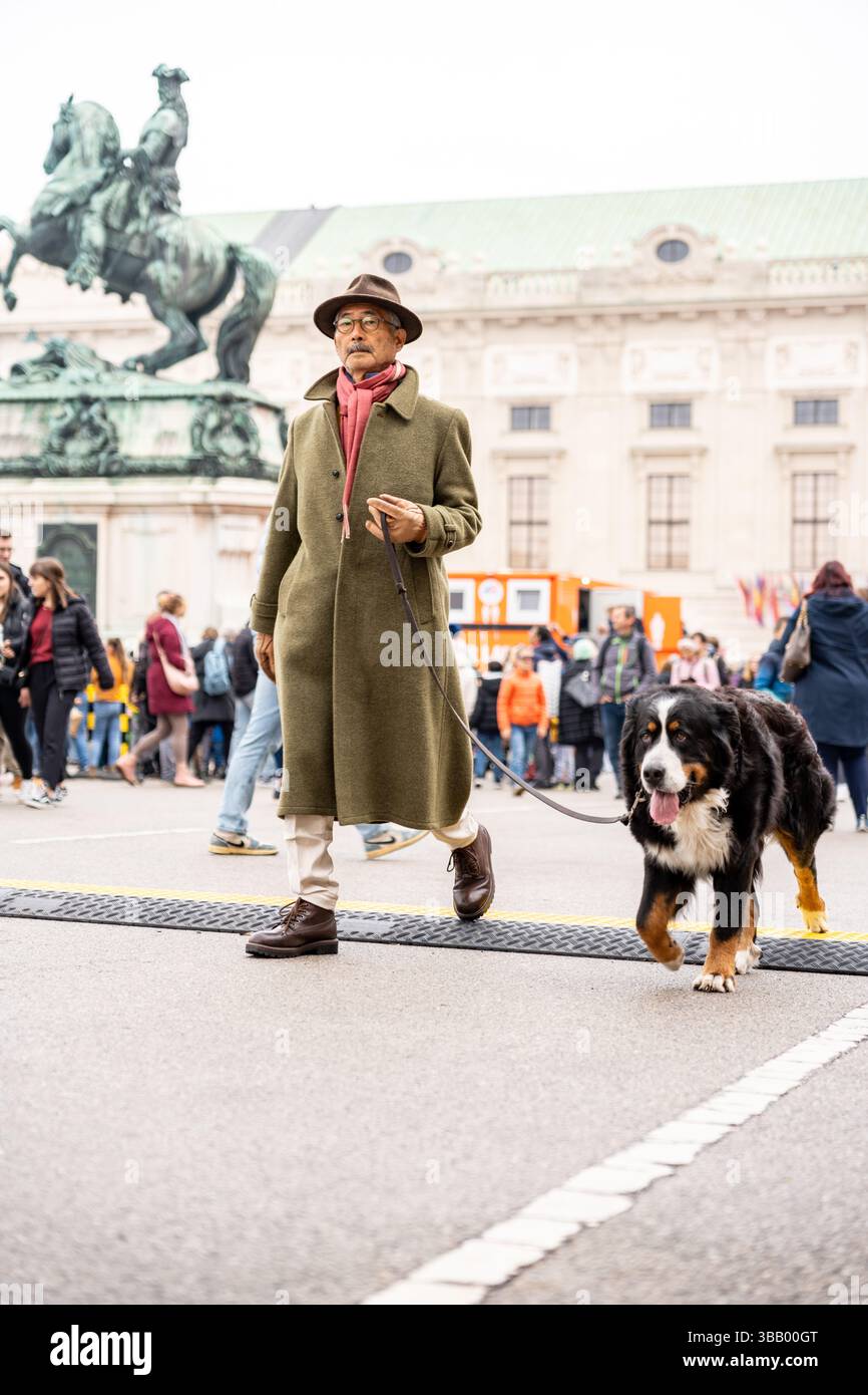 Austrian National Day celebration at Hofburg Palace with military ...