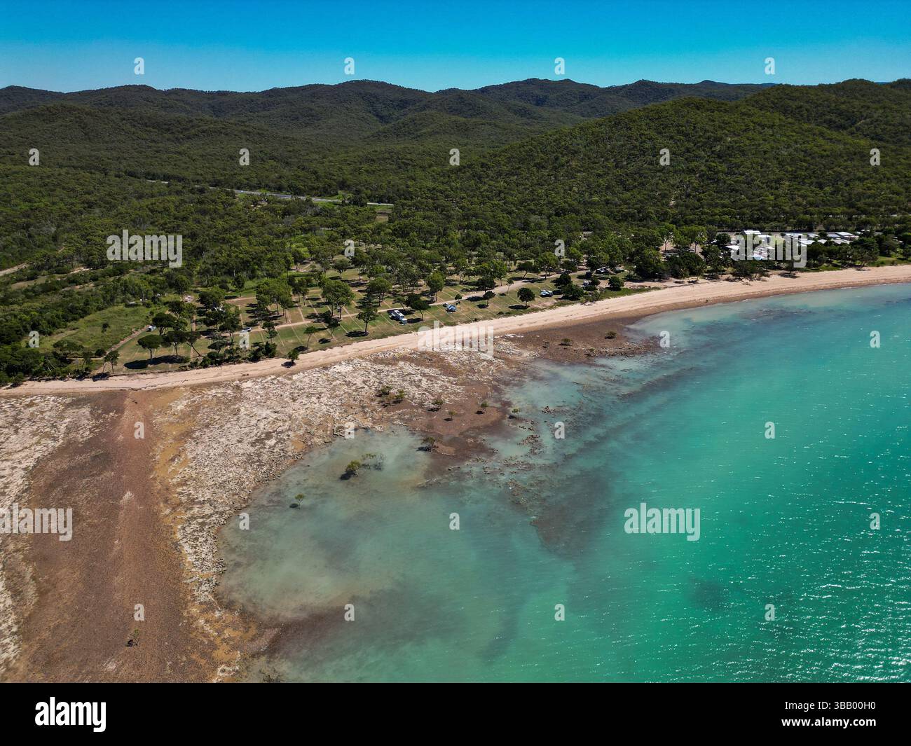 the ocean at Clairview, Qld Stock Photo - Alamy