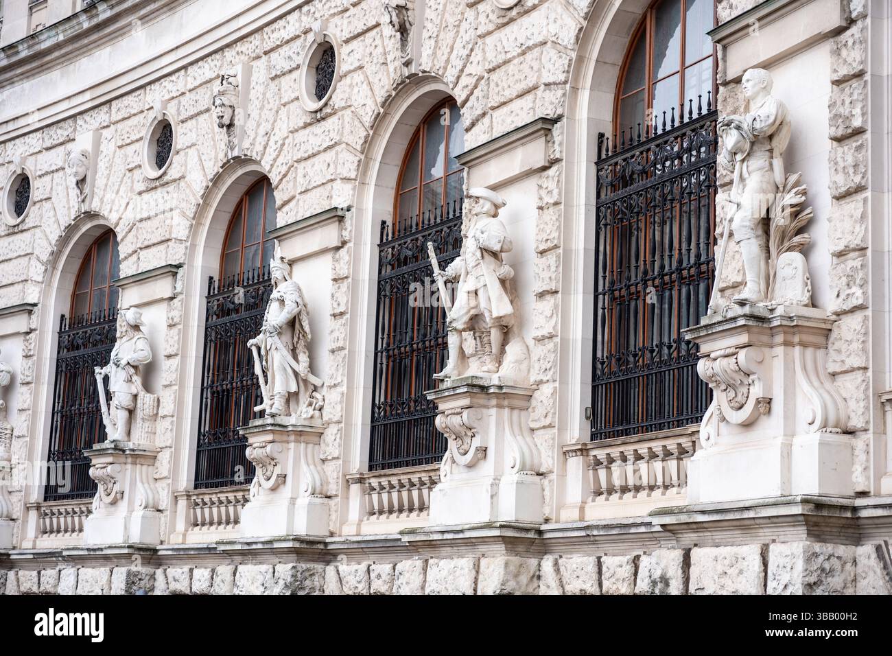 Austrian National Day celebration at Hofburg Palace with military ...