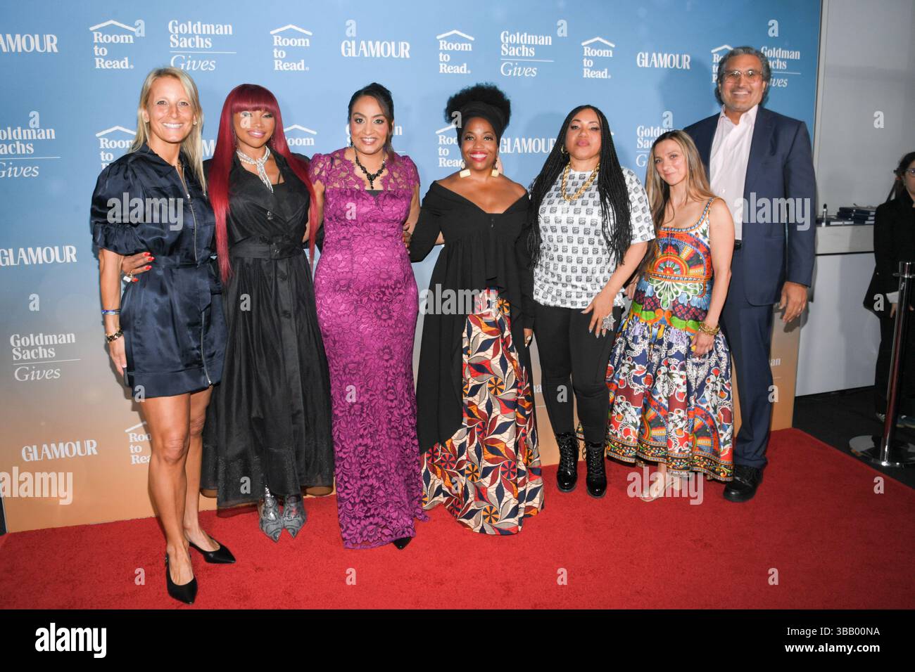 New York, USA. 13th May, 2025. Bettie Levy, Sandra Denton, Room to Read ...