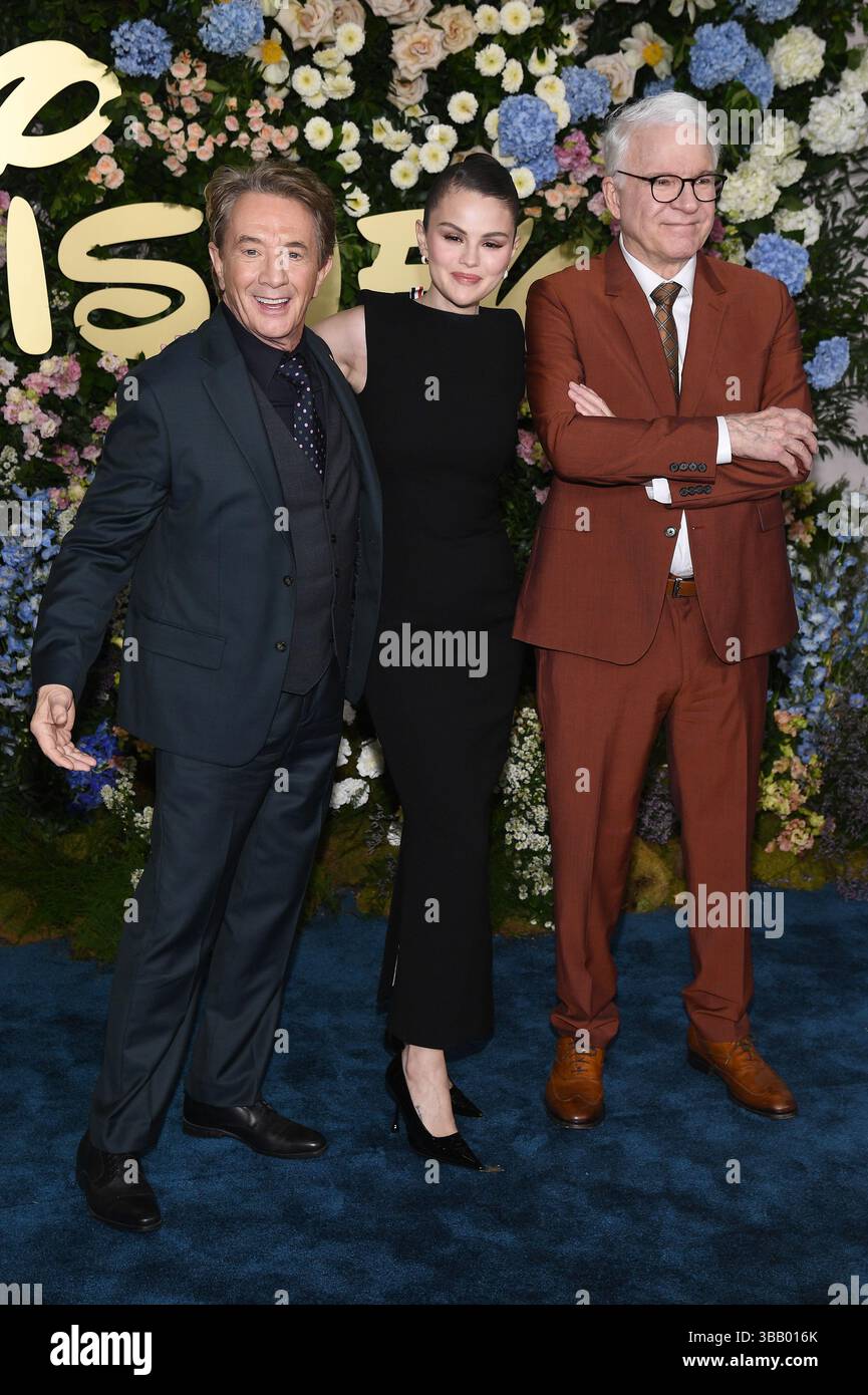 New York, USA. 13th May, 2025. (L-R) Martin Short, Selena Gomez, and ...