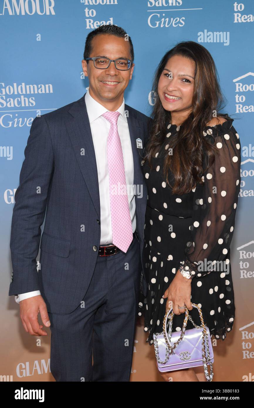 New York, USA. 13th May, 2025. Vikas Keswani and Shazia Keswani ...