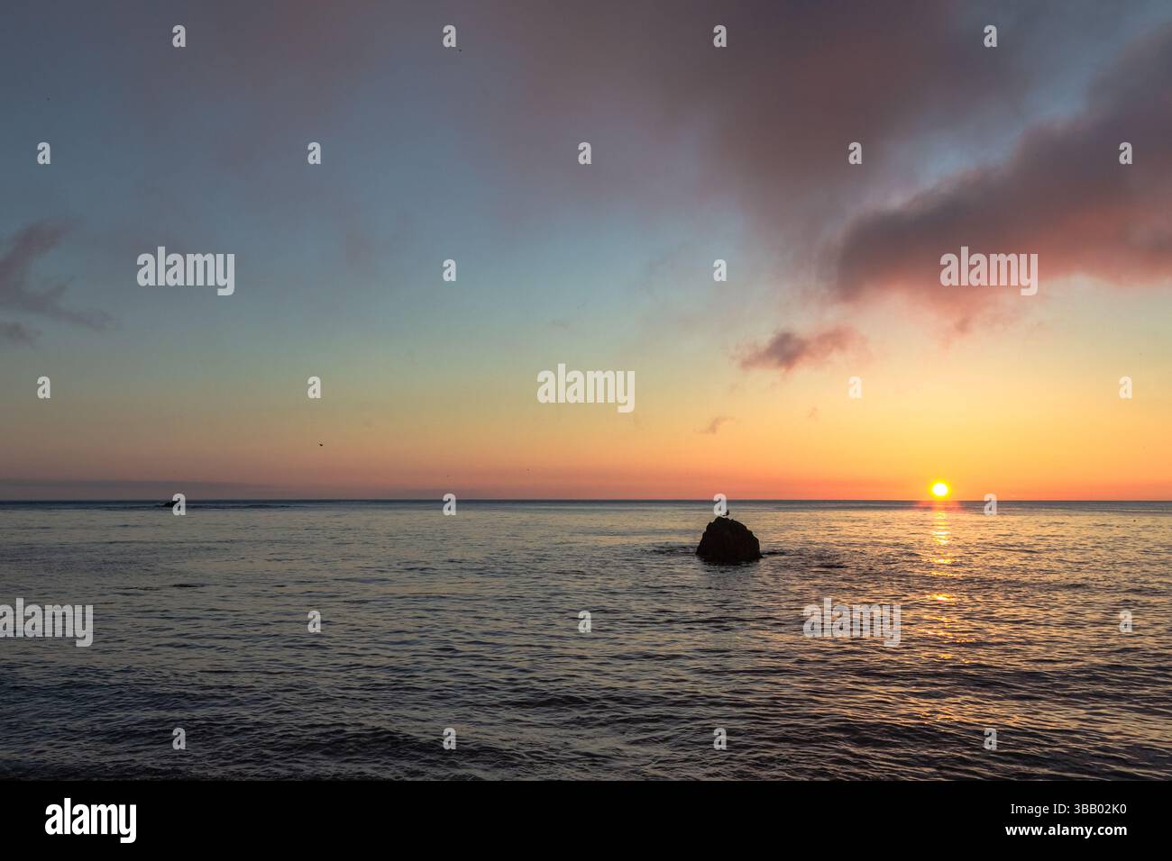 Bird's Cape at sunrise, South Sakhalin, Russia Stock Photo - Alamy