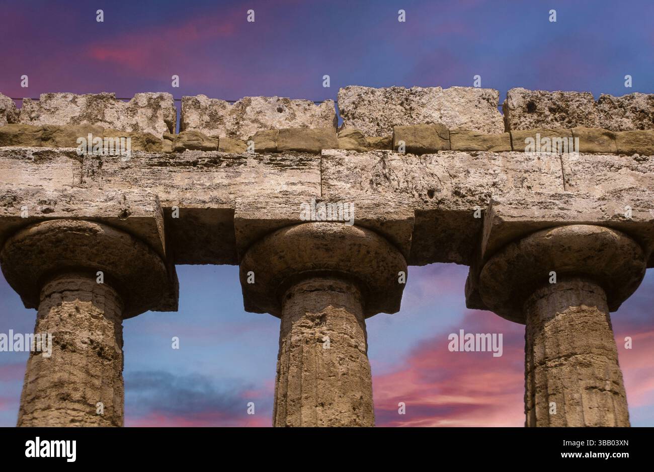 Archaic Doric capitals on 50 curved, tapered columns helped ...