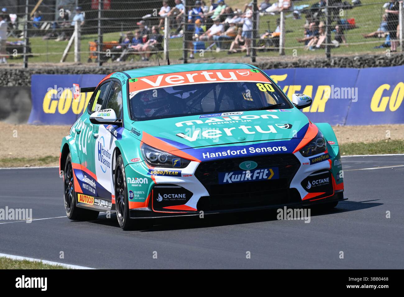 Tom Ingram, Hyundai i30N, Team Vertu, 2025 Kwik Fit BTCC Rounds 4, 5 ...