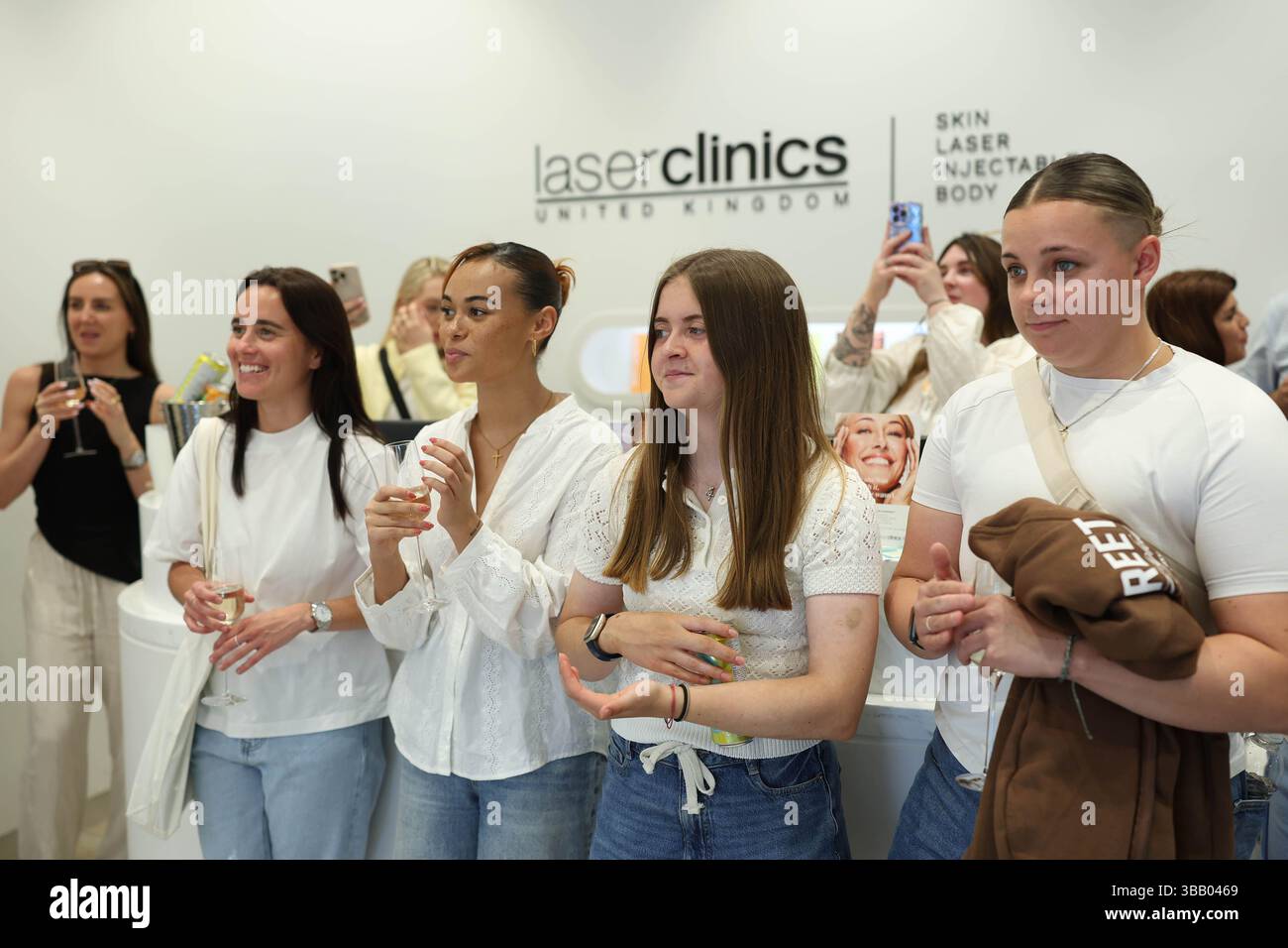 EDITORIAL USE ONLY General view from the Laser Clinics White City store ...