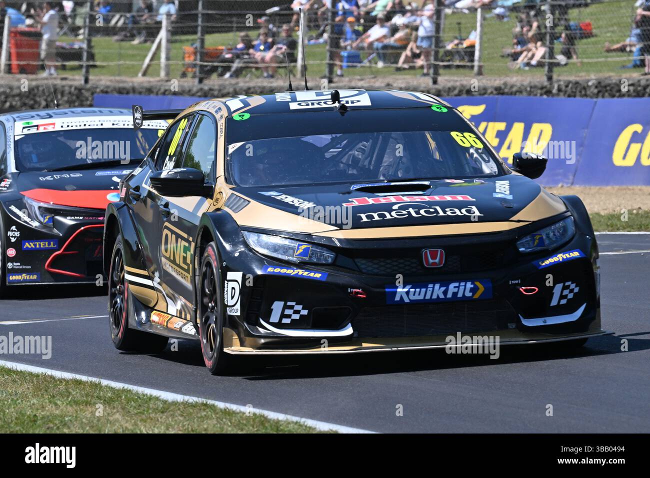 Josh Cook, Honda Civic Type R, One Motorsport, 2025 Kwik Fit BTCC ...