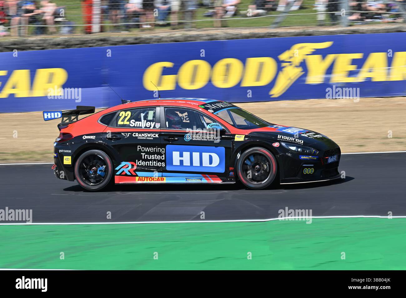 Chris Smiley, Hyundai i30N, Restart Racing, 2025 Kwik Fit BTCC Rounds 4 ...