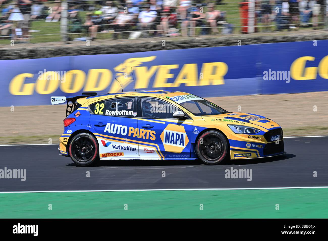 Daniel Rowbottom, Ford Focus ST, NAPA Racing UK, 2025 Kwik Fit BTCC ...