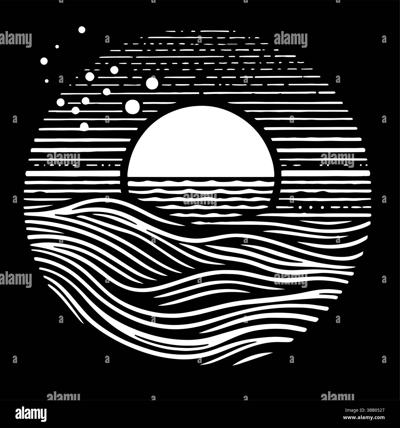 Sun rising dawn Cut Out Stock Images & Pictures - Alamy