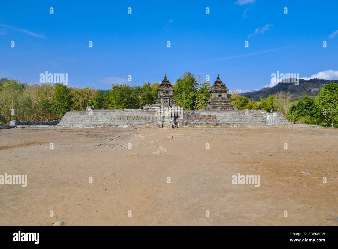 Candi Barong, a 9th-century Hindu temple in Sleman, built by the ...