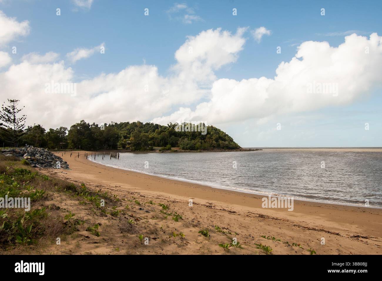 beach at Cape Conway Stock Photo - Alamy